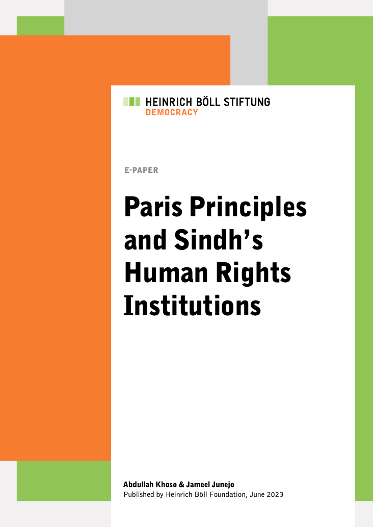 Paris Principles and Sindh’s Human Rights Institutions | Heinrich-Böll ...